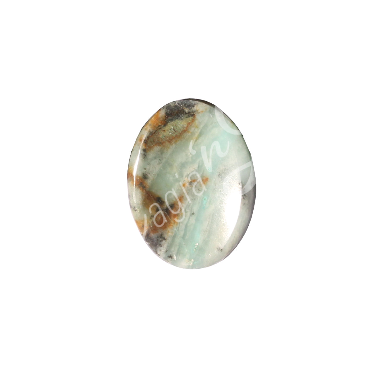 Worry Stone Blue Opal 1.5-1.75″ – Cha Cha Gifts