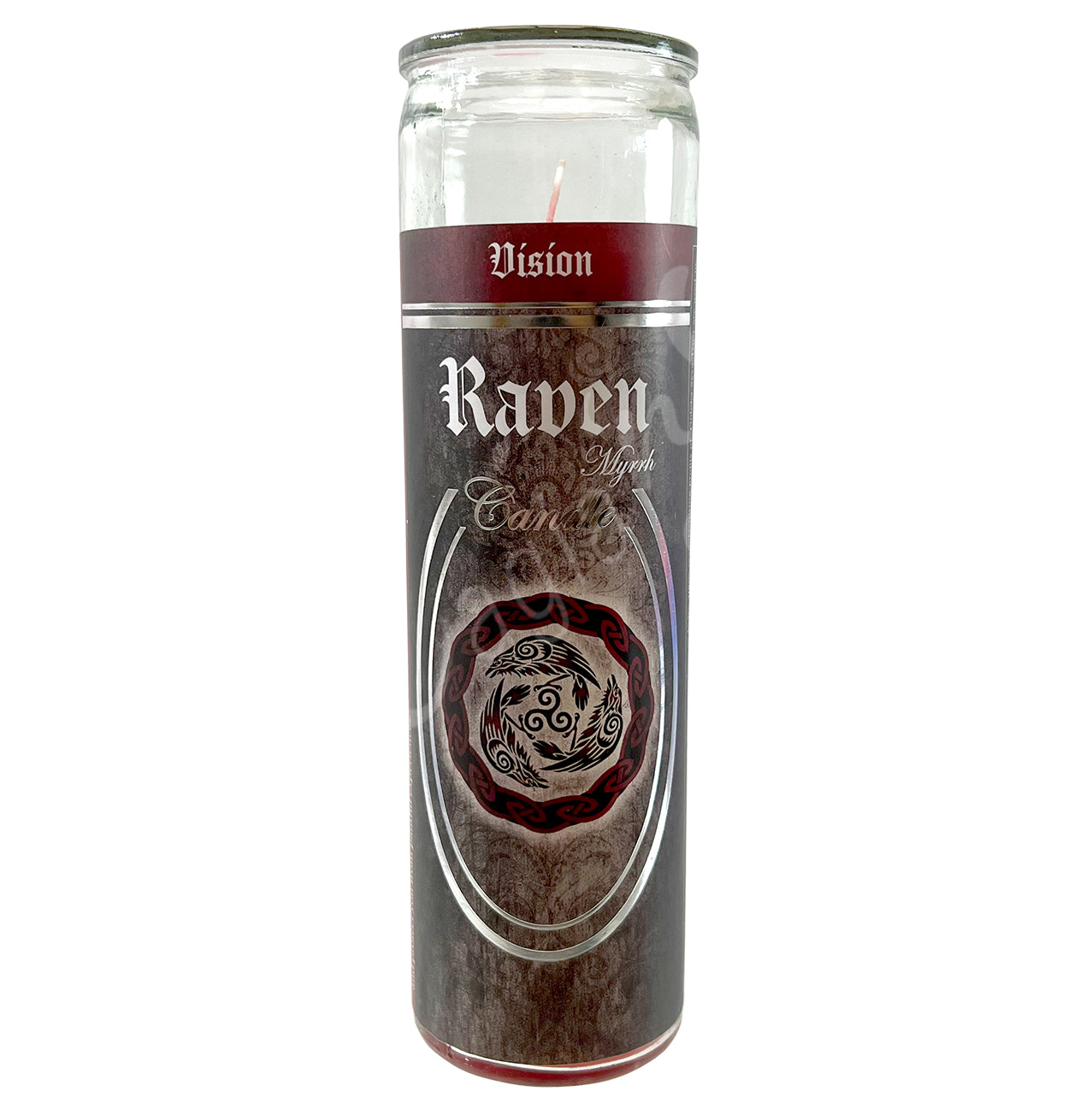 Candle Glass Jar Myrrh Raven – Cha Cha Gifts