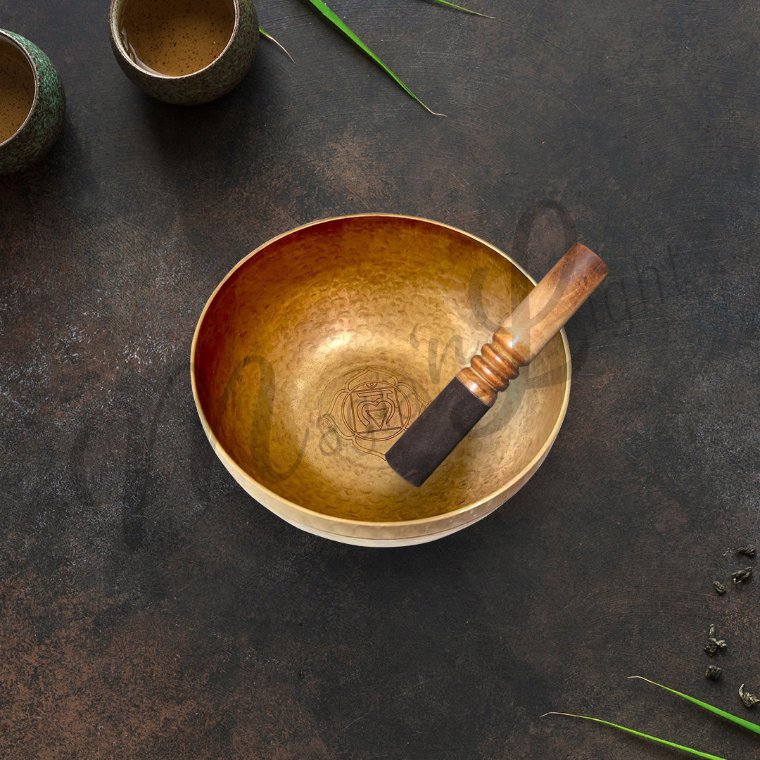 Singing Bowl Root Chakra Tuned C 10"dia. – Cha Cha Gifts